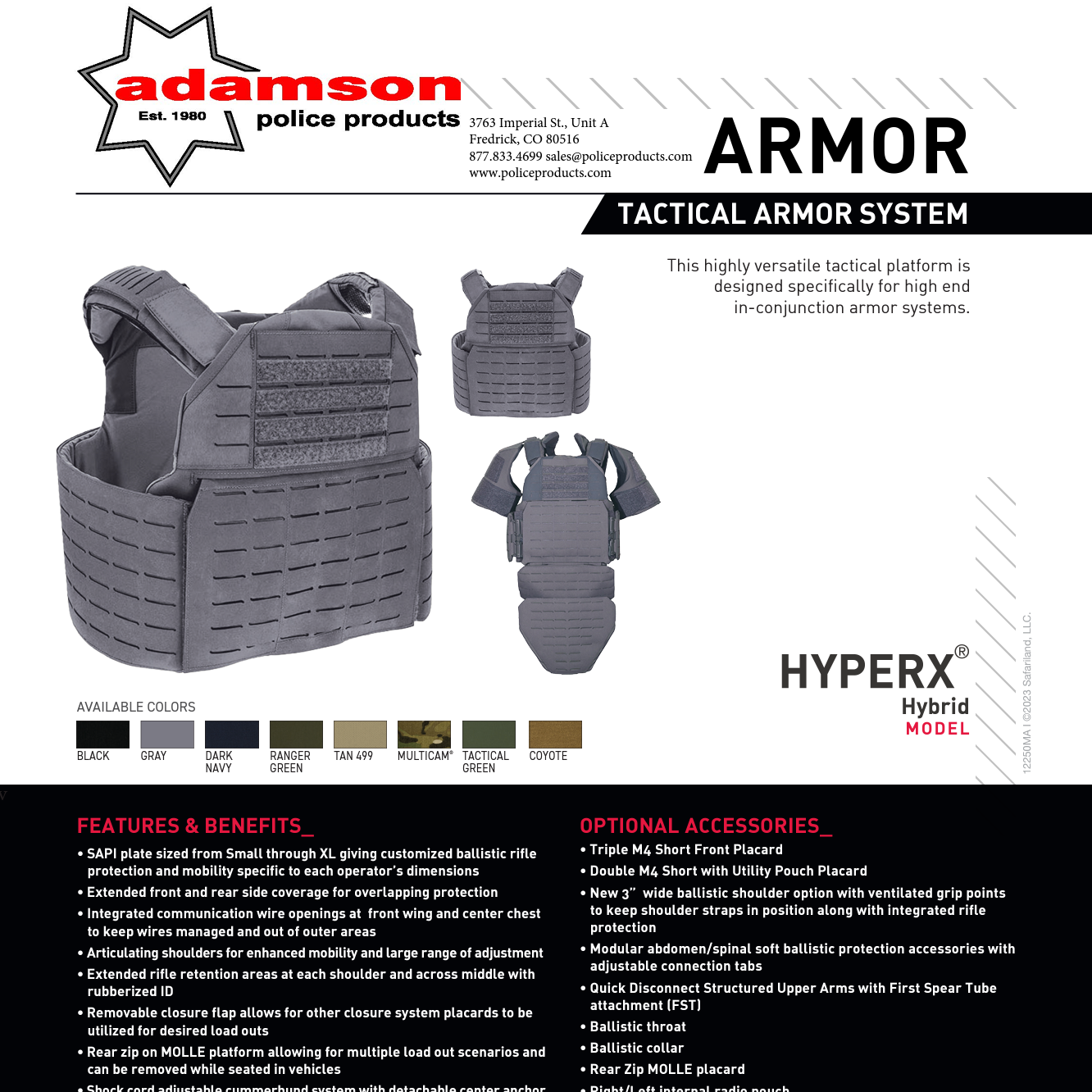 Safariland-HyperX-pdf – Adamson Police Products